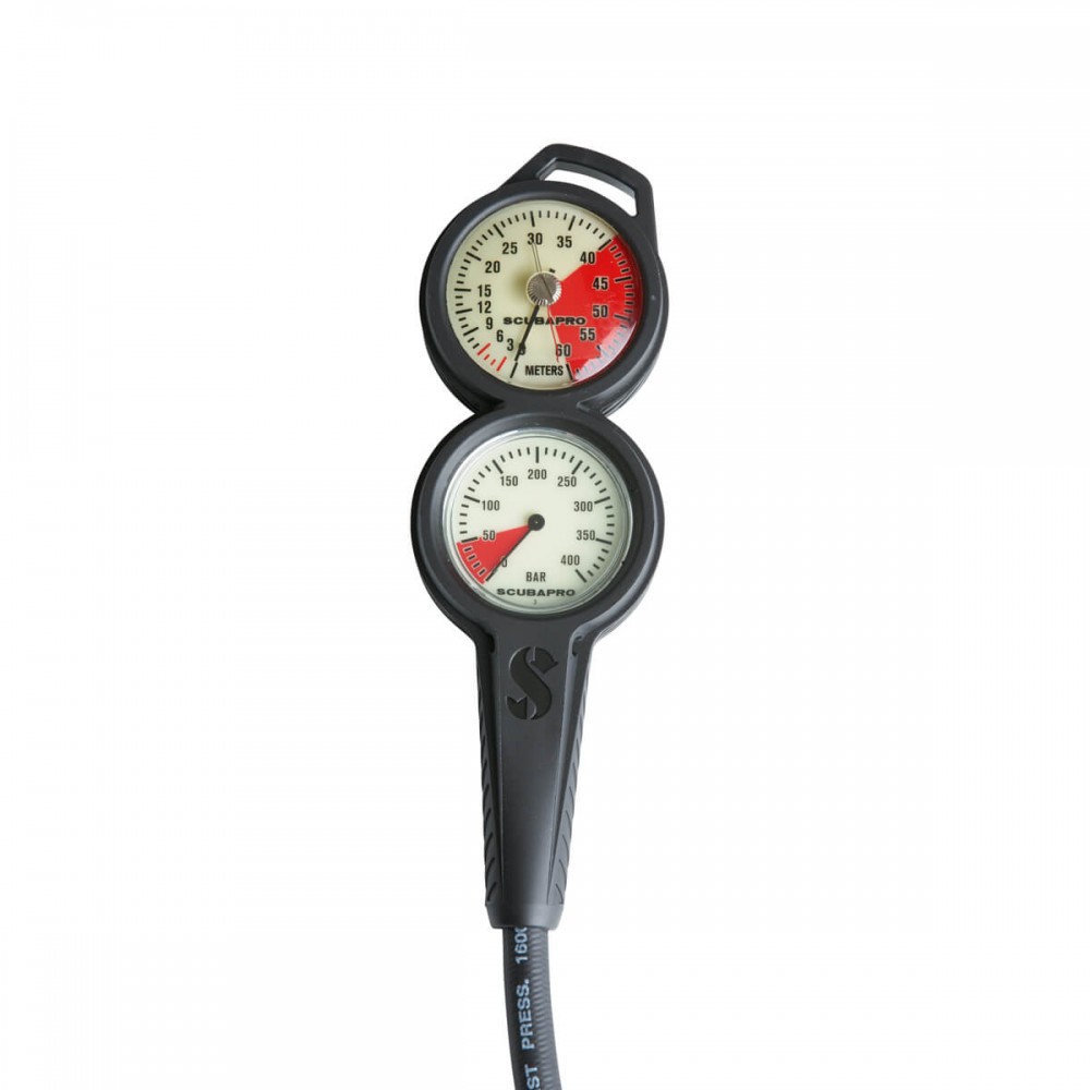 Konsola Scubapro COMPACT TWIN - Manometr + Głębokościomierz